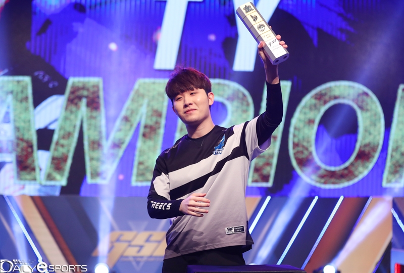 Gsl 결승 전태양 숙적 조성주 4대2로 잡아내고 우승