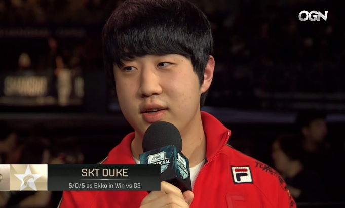 Msi Skt 듀크 이호성 우리는 계속 성장하고 있다