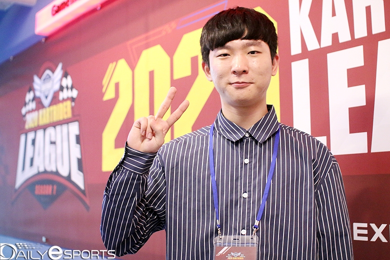 카트 리그 예선 샌드박스 김승태 개인전 입상 목표로 노력하겠다