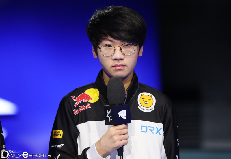롤챔스 Drx 도란 최현준 표식 덕에 솔로킬 기록 세웠다