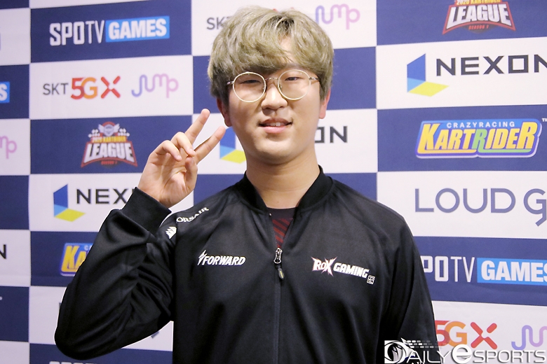 넥슨 카트리그 락스 이재혁 라이벌 에결 무패 박인수 이겨 뜻깊다