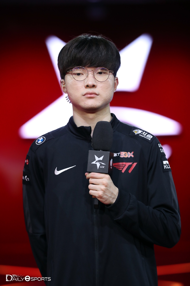 롤챔스 T1 페이커 이상혁 경기 시간보다 결과에 신경 쓴다